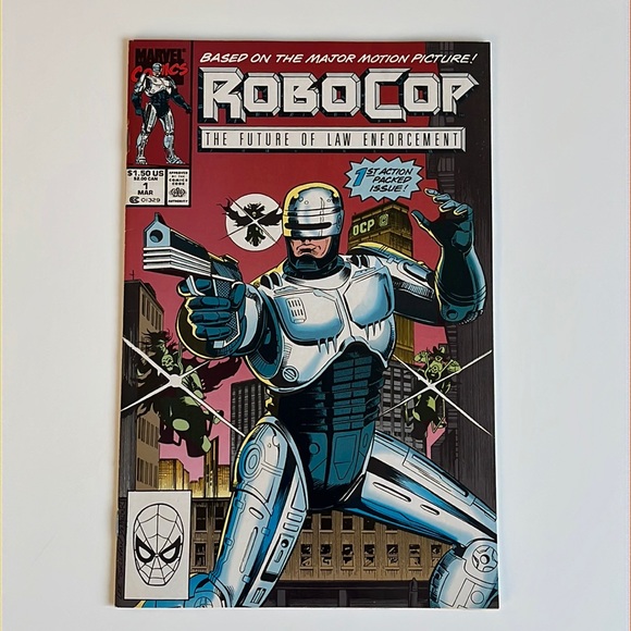Marvel | Other | Robocop The Future Of Law Enforcement 199 Marvel ...